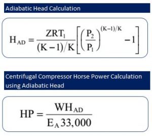 Centrifugal Compressor Power Calculation