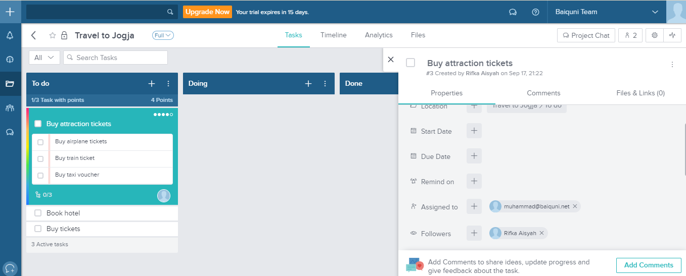 Simple Project Management Software